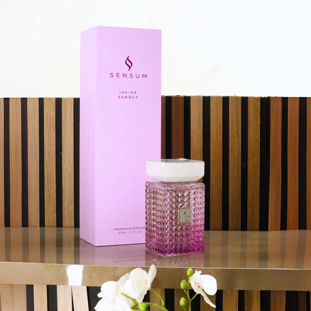 Sensum 500ml Indian Summer Luxury Reed Diffuser - 500ml – Home Store Living