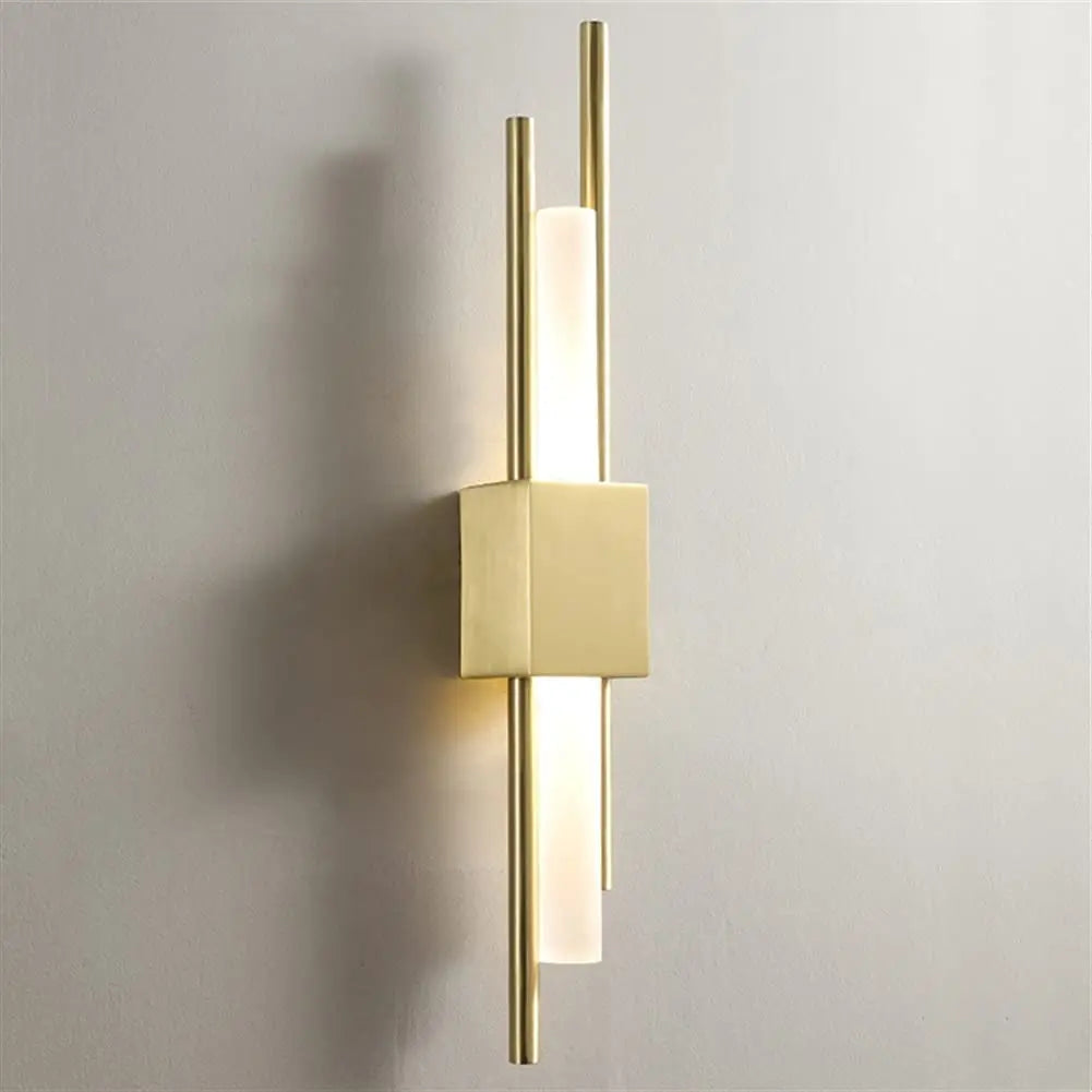 Wall Light Mylas Right Gold Wall Lamp - Home Store Living