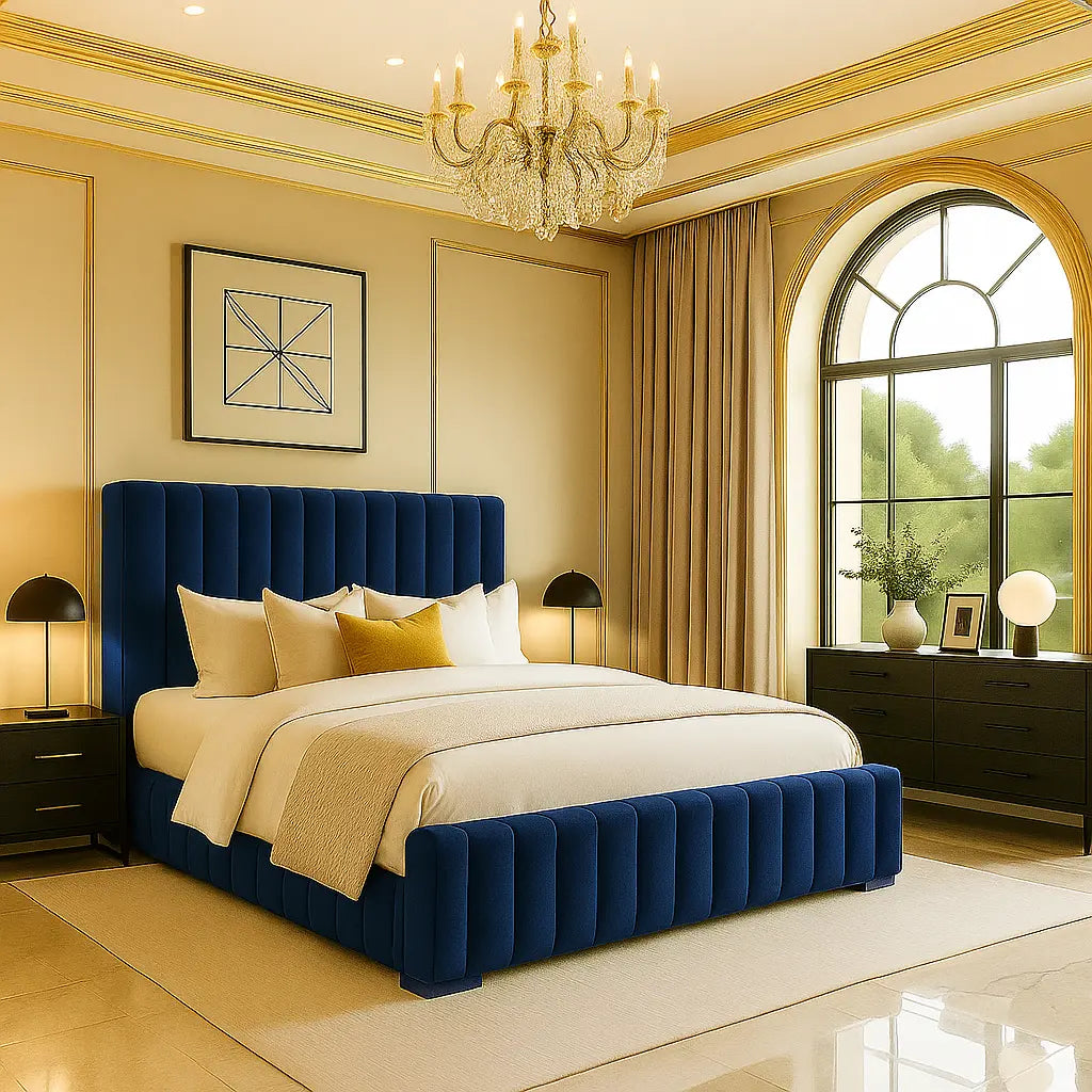 Stylo Upholstered Bed Frame – Home Store Living